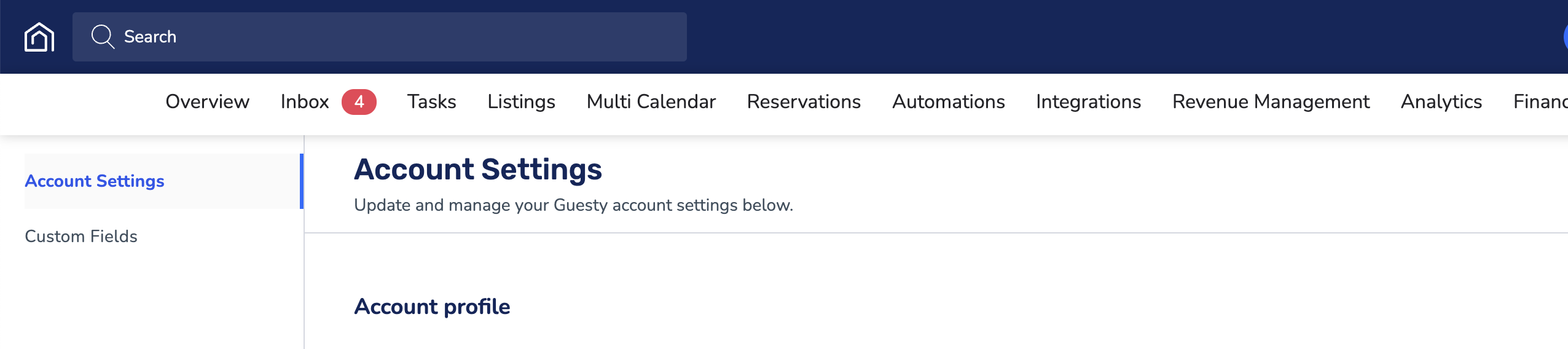 Guesty | How to set up Access Codes via Custom Fields – Duve