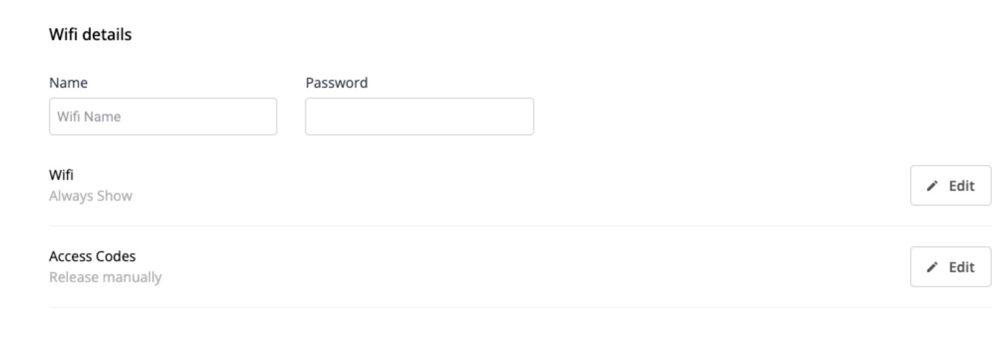 Assa Abloy TESA Integration for Access Codes – Duve