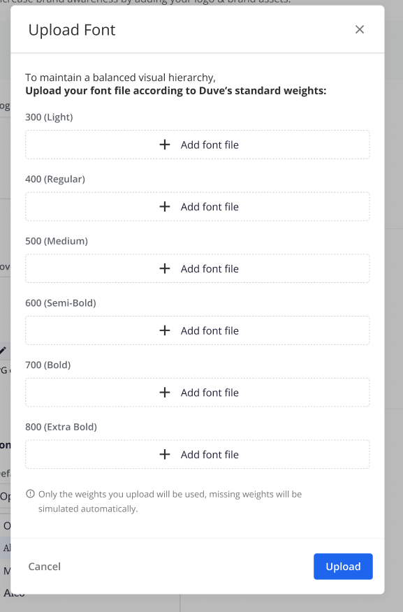 New! Guest Facing Custom Fonts – Duve